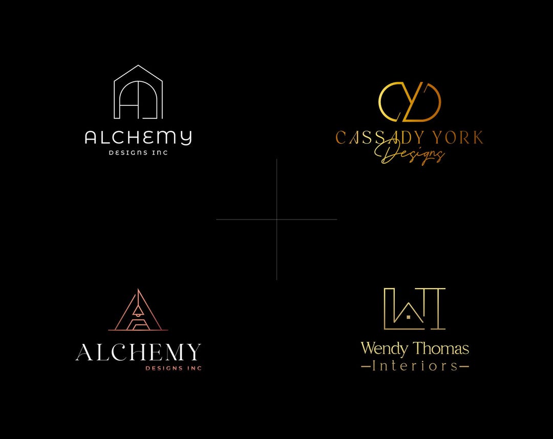 Interior Design Logo Design Imagination, Architect Logo Design, Custom ...