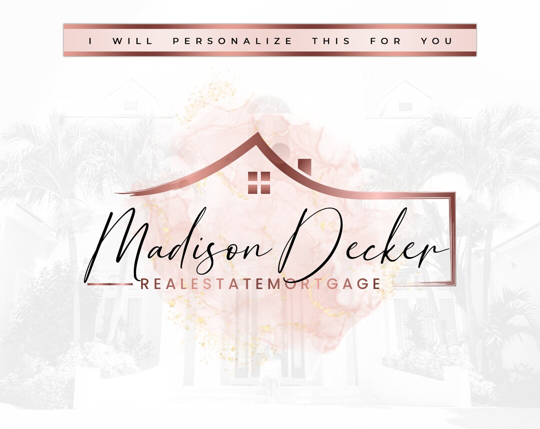 Realtor Logo Signature, Realtor Logo, Gold Real Estate Logo, Luxury ...