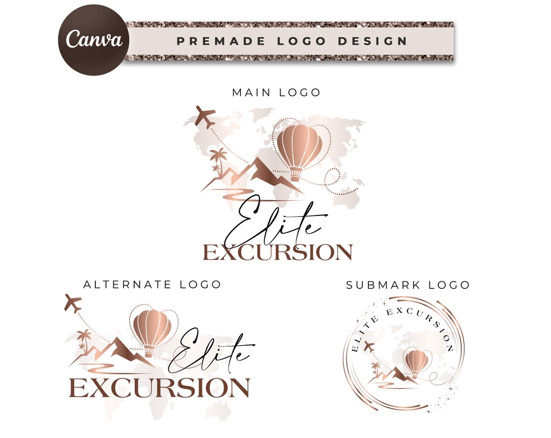 Travel Business Logo Designs, Vacation Logo, Travel Branding Logo ...