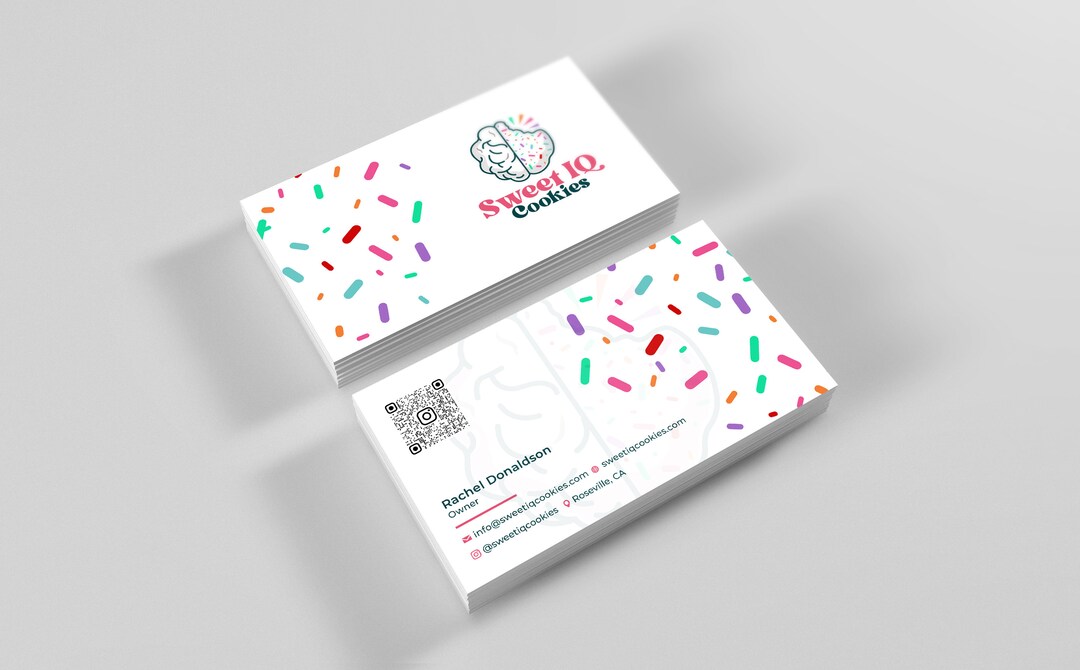 Unique Business Card Design, High End Professional Custom Business Card ...