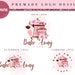 Mixer Logo, Bakery Logo, Boho Bakery Logo, Baker Logo, Bakery Logo ...