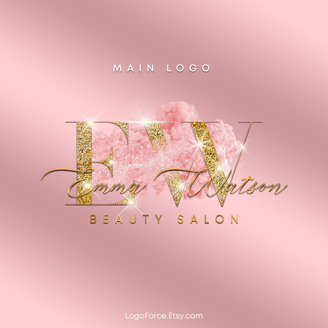 Nail Logo Lash Logo Eyelash Logo Makeup Artist Logo Feminine Logo ...