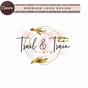 Canva Editable Voyage Traveling Logo, Travel Business Logo Designs ...