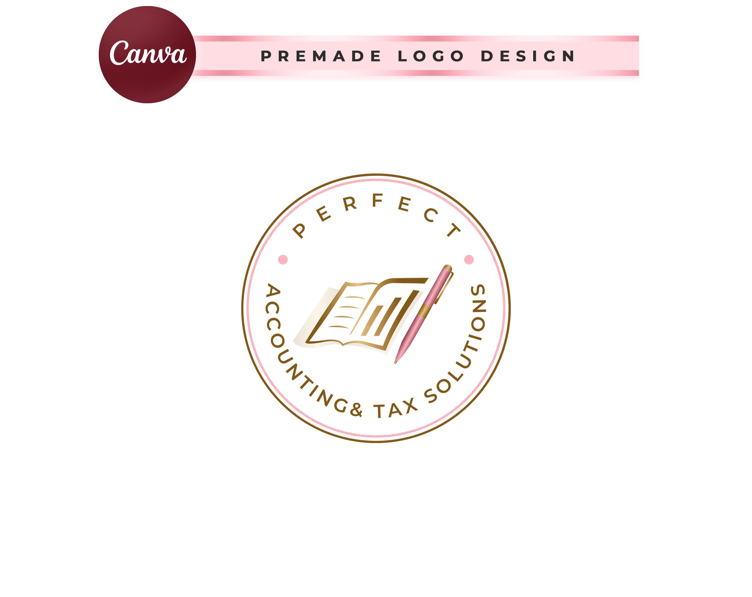 Accounting Logo, Accounting Logo Design, Bookkeeping Logo, Tax Logo ...