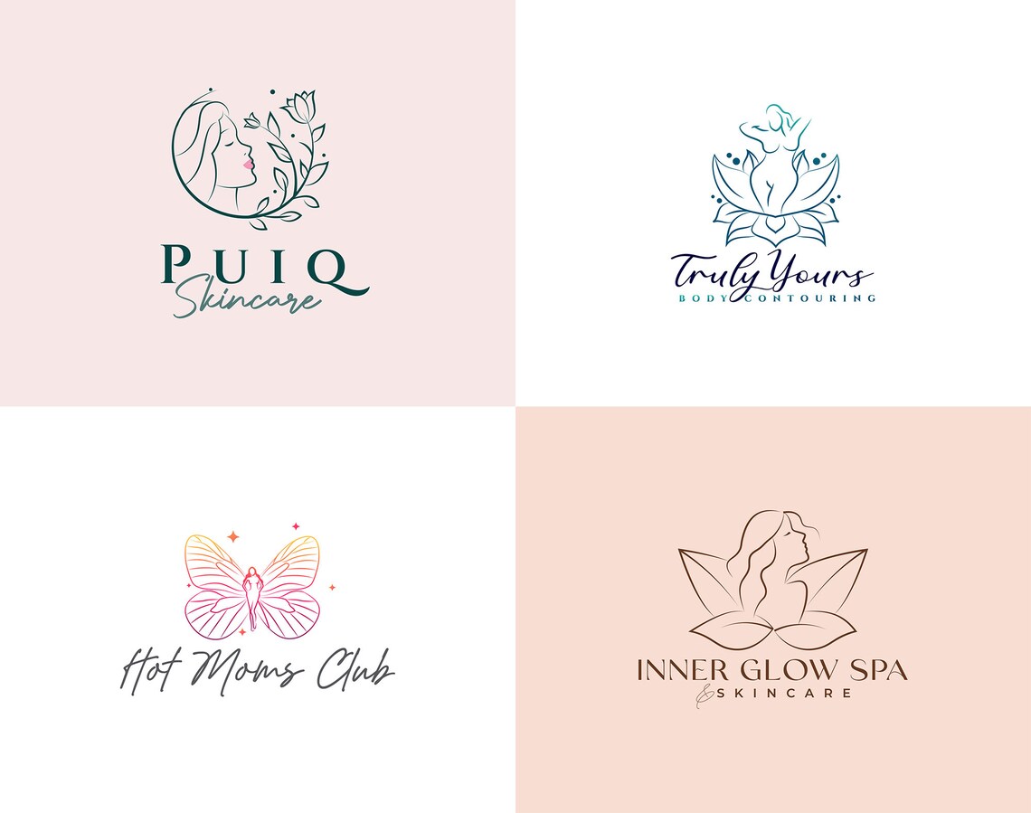 Nail Logo Design Custom Nail Salon Logo Nail Artist Logo - Etsy