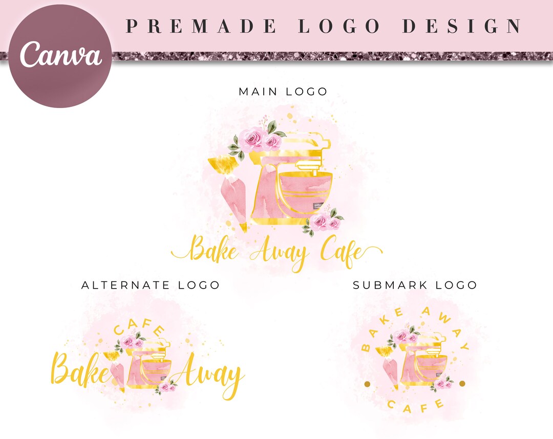 Bakery Labels, Bakery Business Cards, Bakery Logo Template Design ...