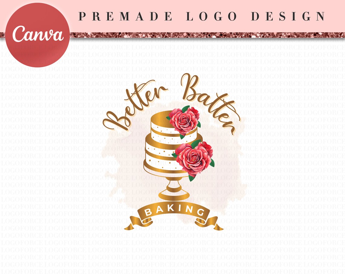 Cake Logo Design, Baker Logo Design, Wedding Cake, Pastry Logo, Dessert ...