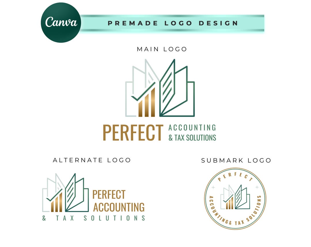 Accounting Logo, Accounting Logo Design, Bookkeeping Logo, Tax Logo ...