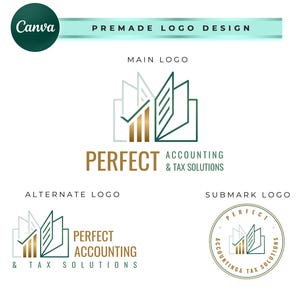 Accounting Logo, Accounting Logo Design, Bookkeeping Logo, Tax Logo ...