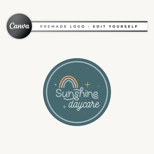 Childcare Logo, Daycare Logo Design, Preschool Logo, Kids Boutique Logo ...