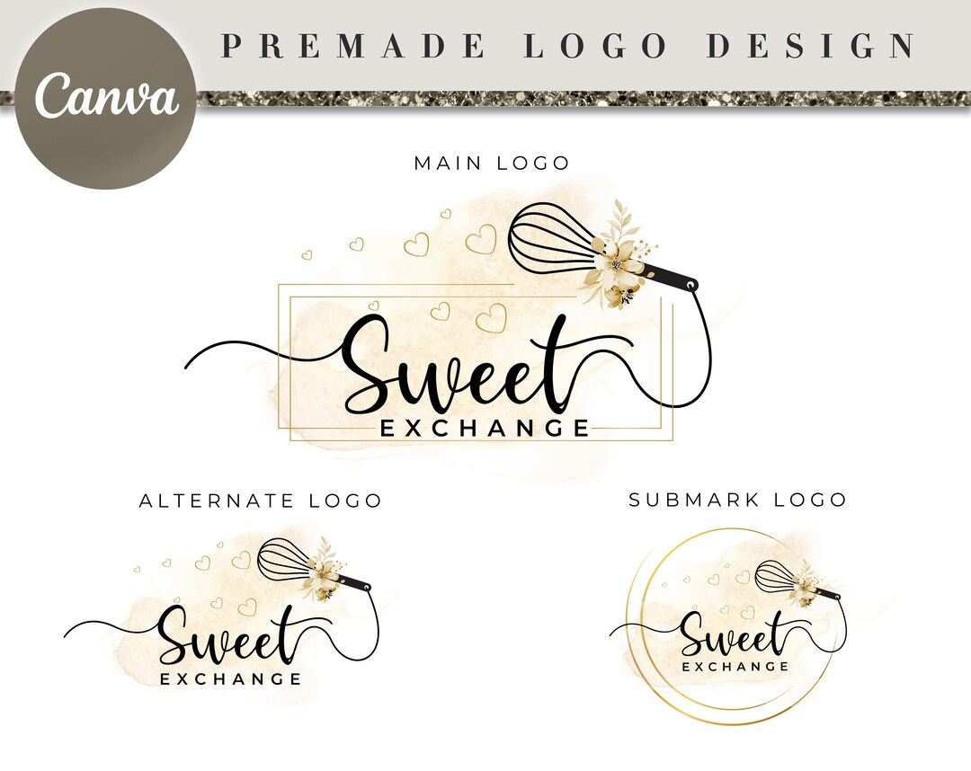 Bakery Logo Design Custom, Bakery Logo, Bakery Logo Template, Bakery ...