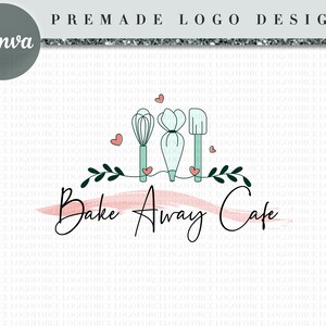 DIY Baker Logo, Chef Logo Design, Bakery Labels, Bakery Logo Sticker ...