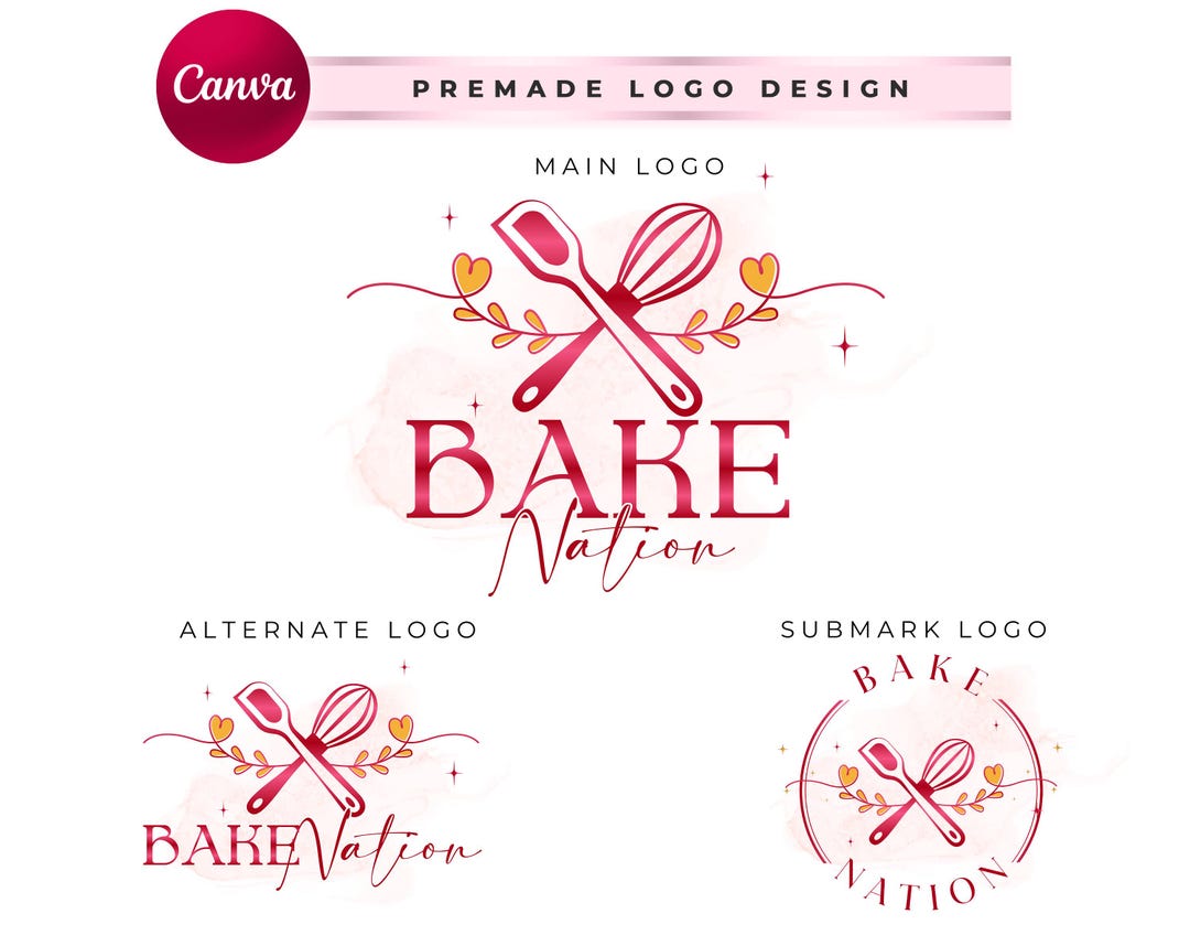 Baking Logo Design, Baking Logo, Bakery Logo, Bakery Logo Design, Cake ...