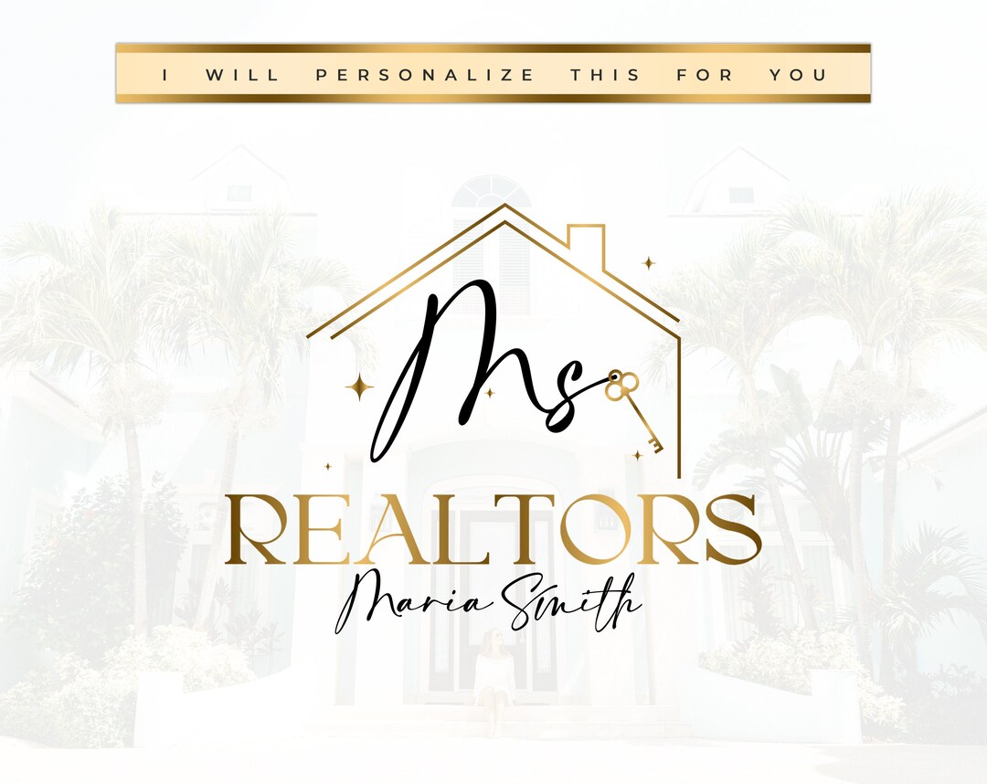 Modern Realtor Logo, Luxury Realtor Logo, Luxury Real Estate Logo ...