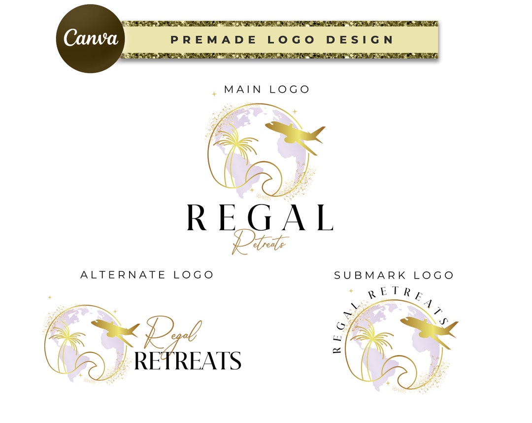 Luxury Travel Logo, Travel Business Logo Designs, Travel Company Logo ...