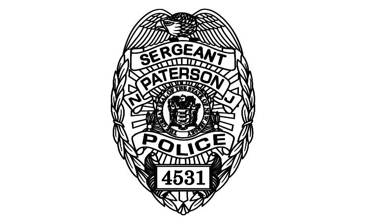 Patterson New Jersey Police Badge, Logo, Custom, Vector, Law ...