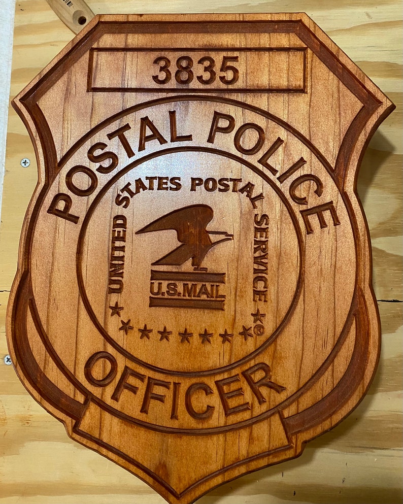 United States Postal Police Badge, Logo, Custom, Vector, Law ...