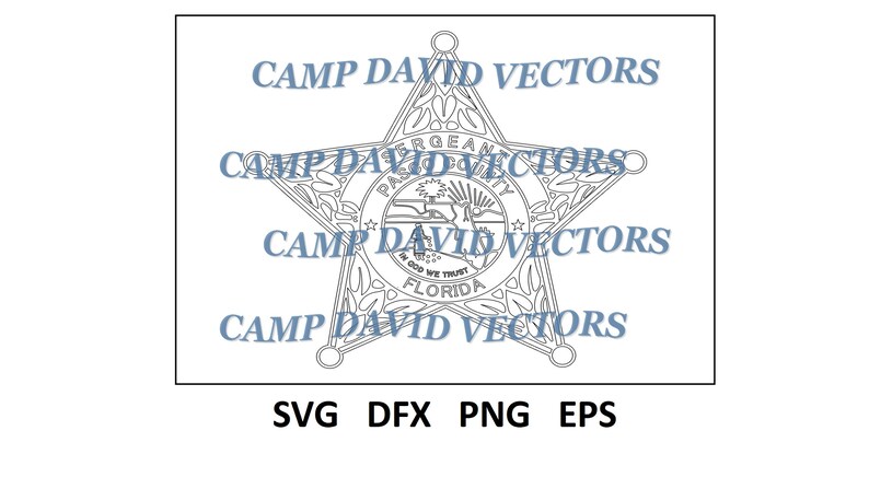 Pasco County Florida Sheriff Badge, Logo, Custom, Vector, Law ...