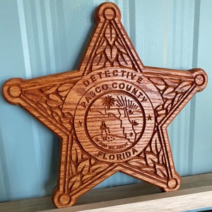 Pasco County Florida Sheriff Badge, Logo, Custom, Vector, Law ...