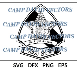 Pasco County Florida Sheriff Patch, Logo, Custom, Vector, Law ...