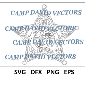 Pasco County Florida Sheriff Badge, Logo, Custom, Vector, Law ...