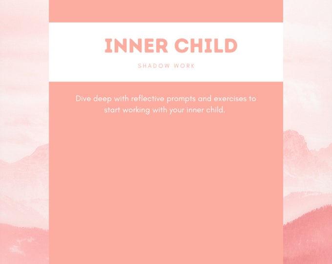 Connecting to Your Inner Child Workbook Printable, Worksheets for Inner ...