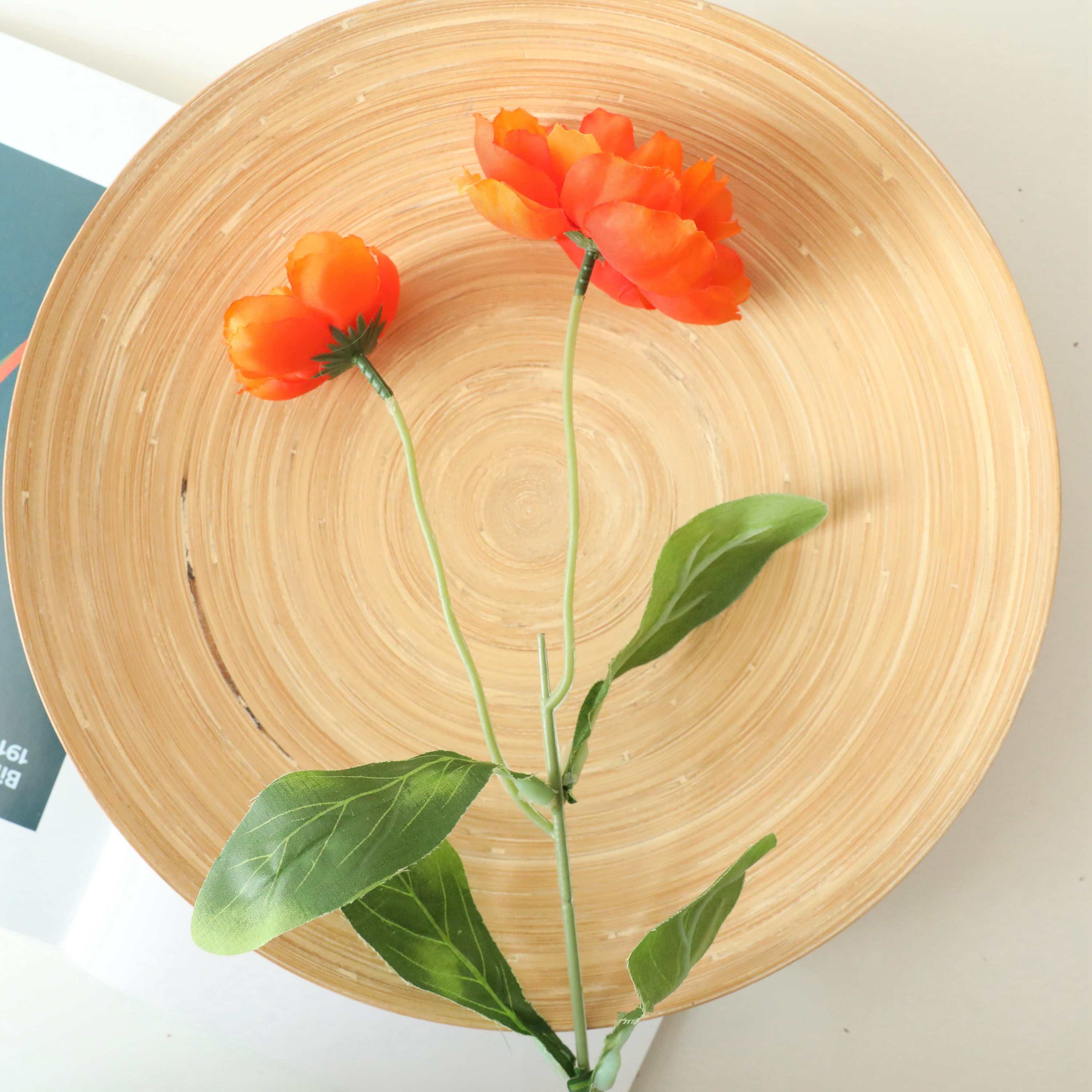 Simple Silk Flower Stems 22'' Tall Artificial | Etsy