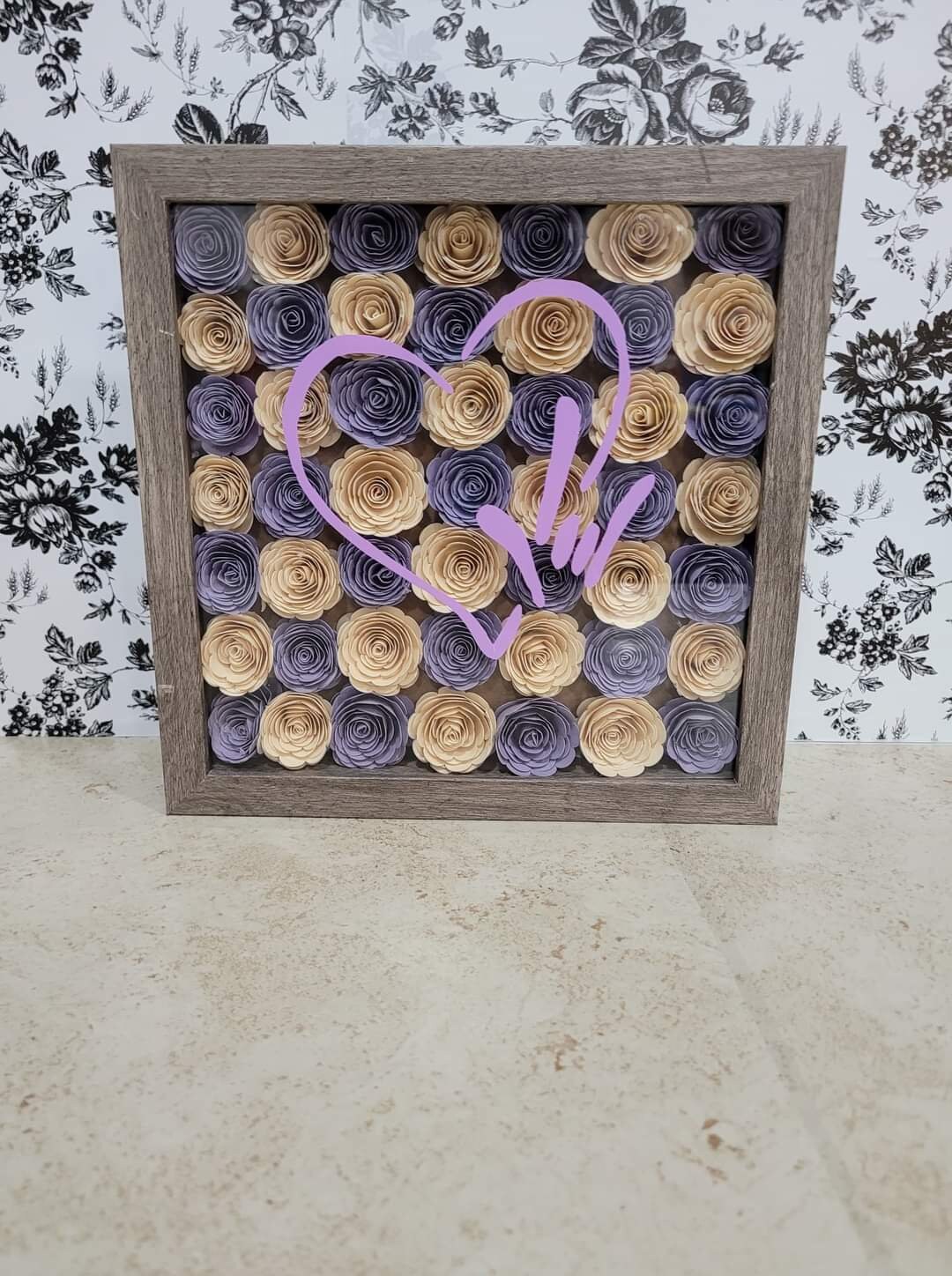 Shadow Box 9 X 9 3d Paper Layer Shadow Box String Light - Etsy