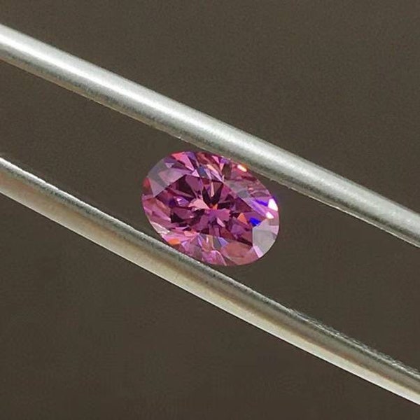 Pink Moissanite - Etsy