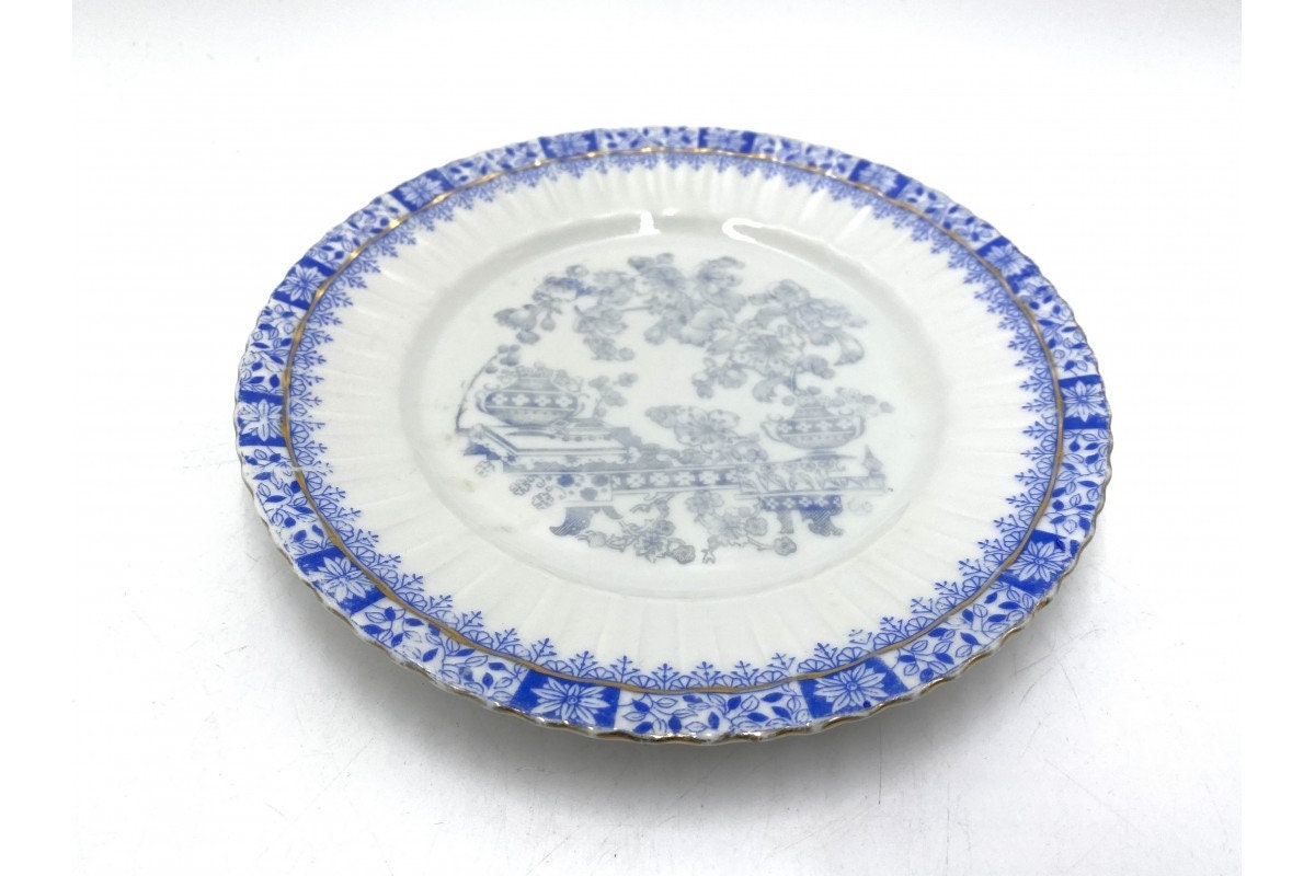Porcelain Set, Rosslau China Blau. - Etsy
