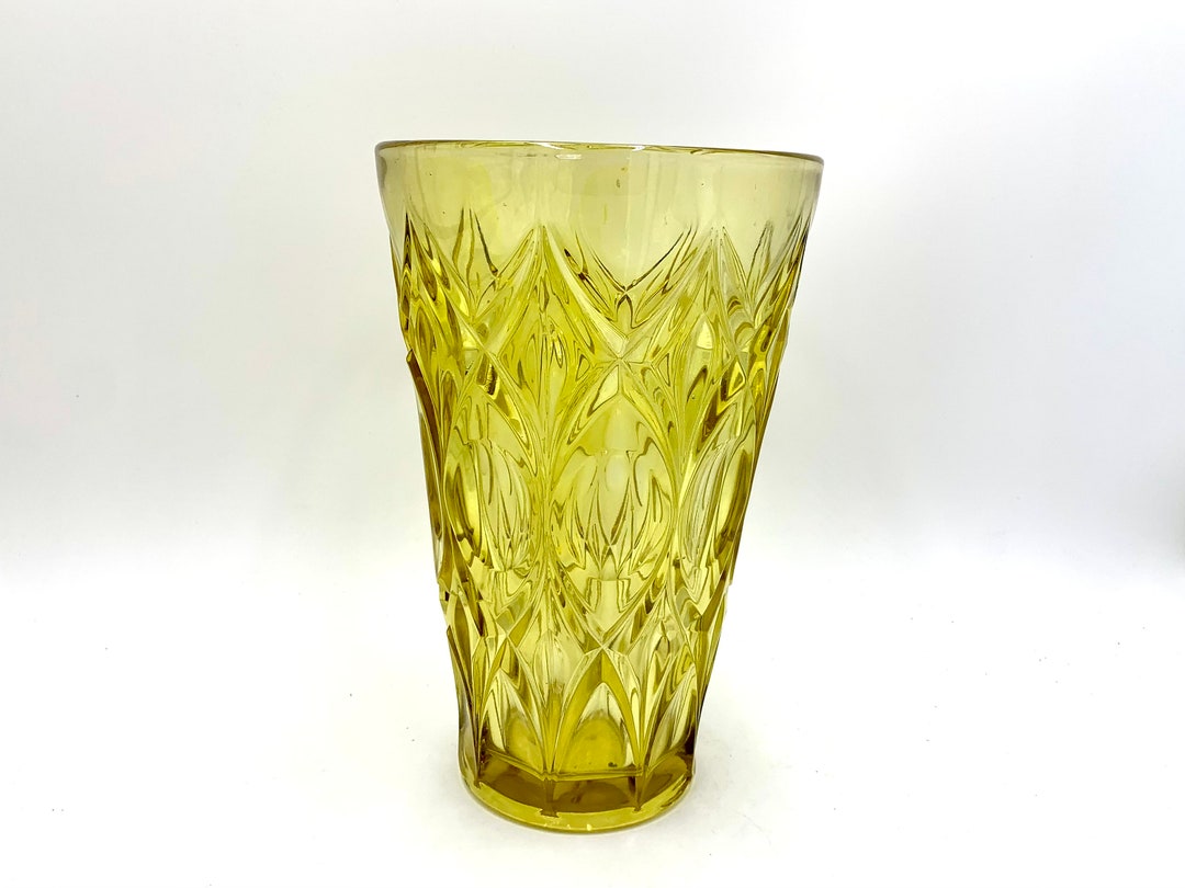 Large Yellow Vase, Italy, 1970s - Etsy