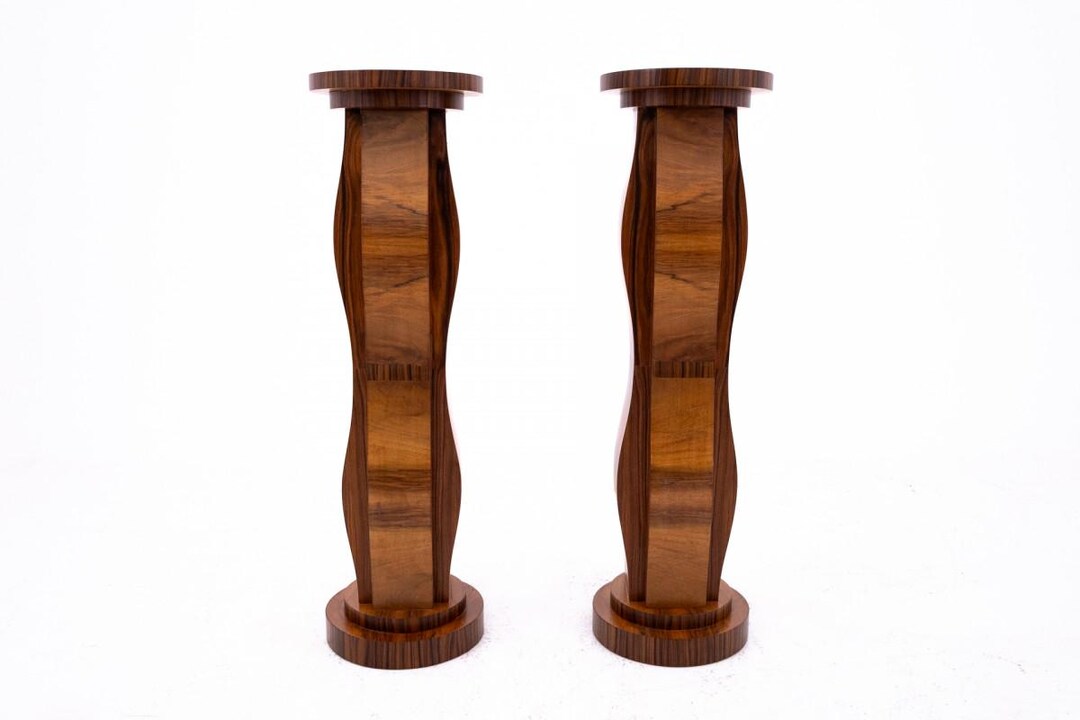 Art Deco Columns, Poland, 1940s - Etsy