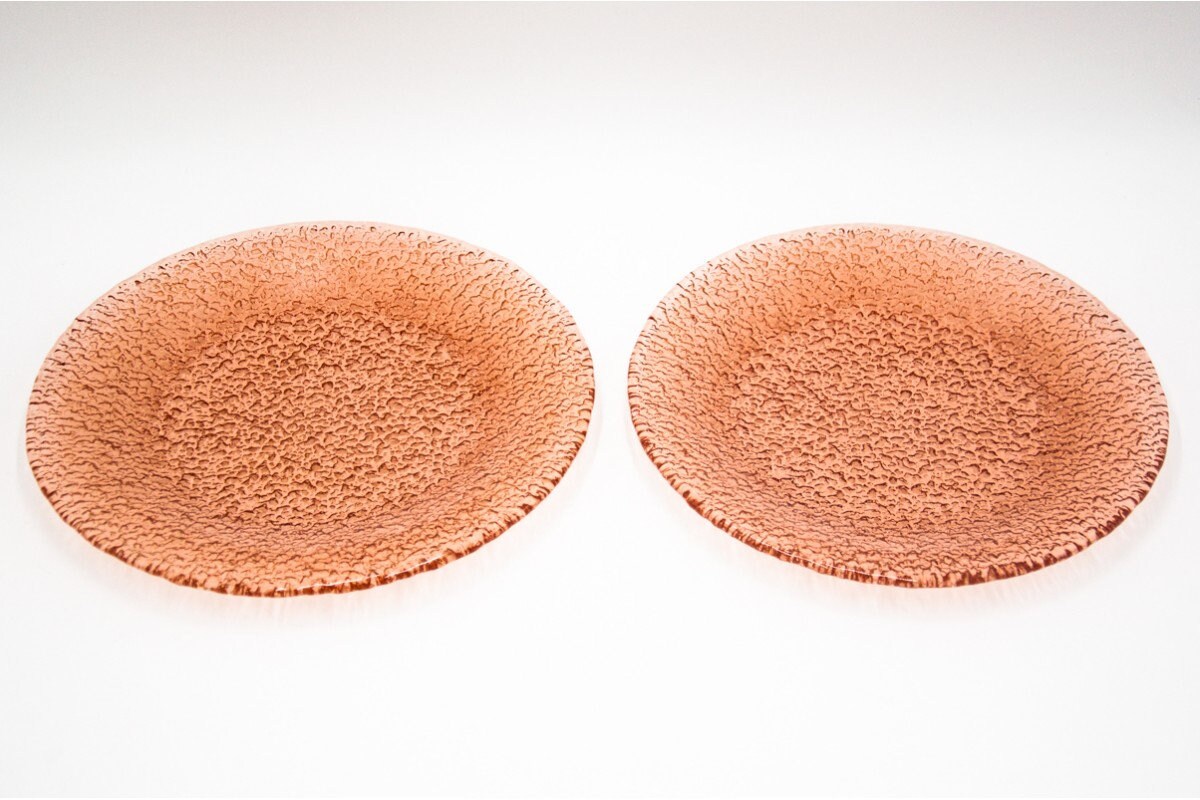 Two "sahara" Plates, Designed by J. Drost, Ząbkowice, Poland, 1970s - Etsy