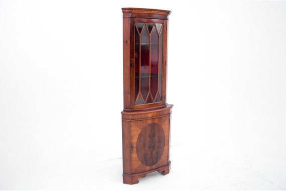 English-style Corner Showcase - Etsy