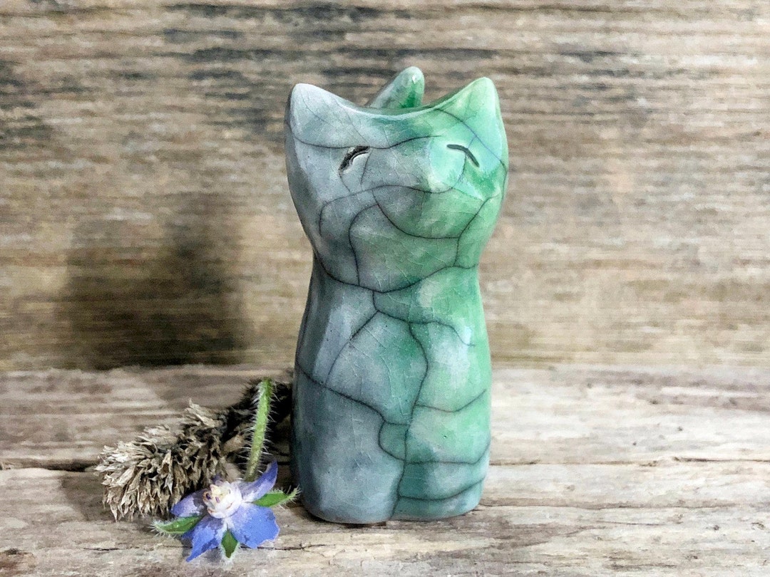 Earth Spirit Fox Kami Kitsune Sculpture Shamanism Totem, Shinto Inari ...