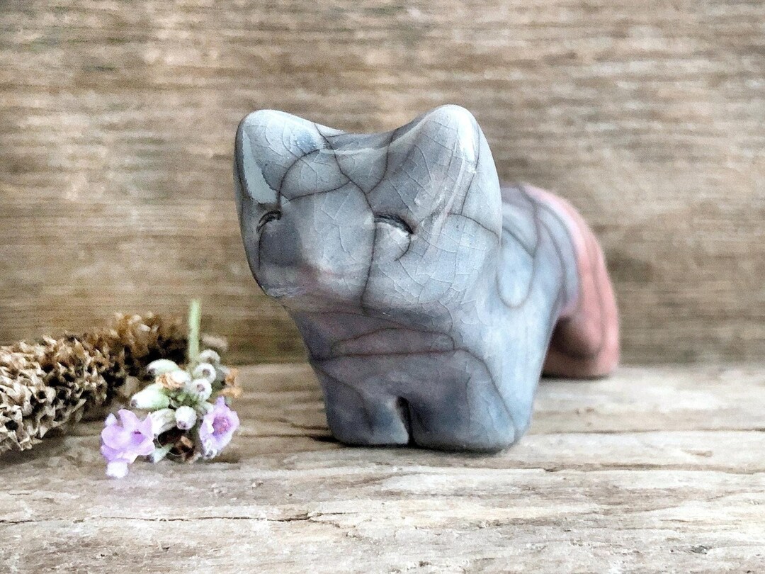 Joyful Winter Kitsune Fox Kami Nature Spirit | Shinto Shamanism Raku ...