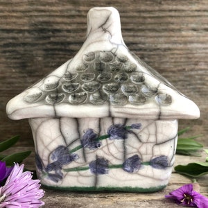 Lavender Cottage, Raku Spirit House, Kurinuki Ceramic Shinto Shrine ...