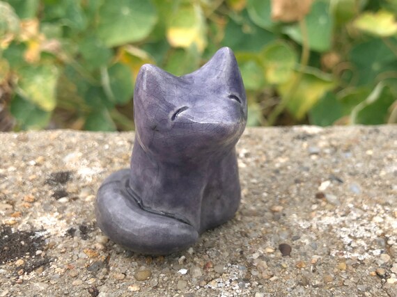 Autumn Night Kitsune Fox Spirit Kami Statue Inari Shinto - Etsy