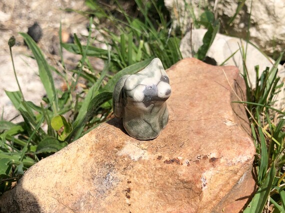 Tanuki Spirit Raccoon Dog Raku Statue Shinto Kamidana - Etsy