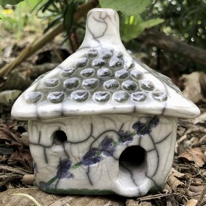Lavender Cottage, Raku Spirit House, Kurinuki Ceramic Shinto Shrine ...