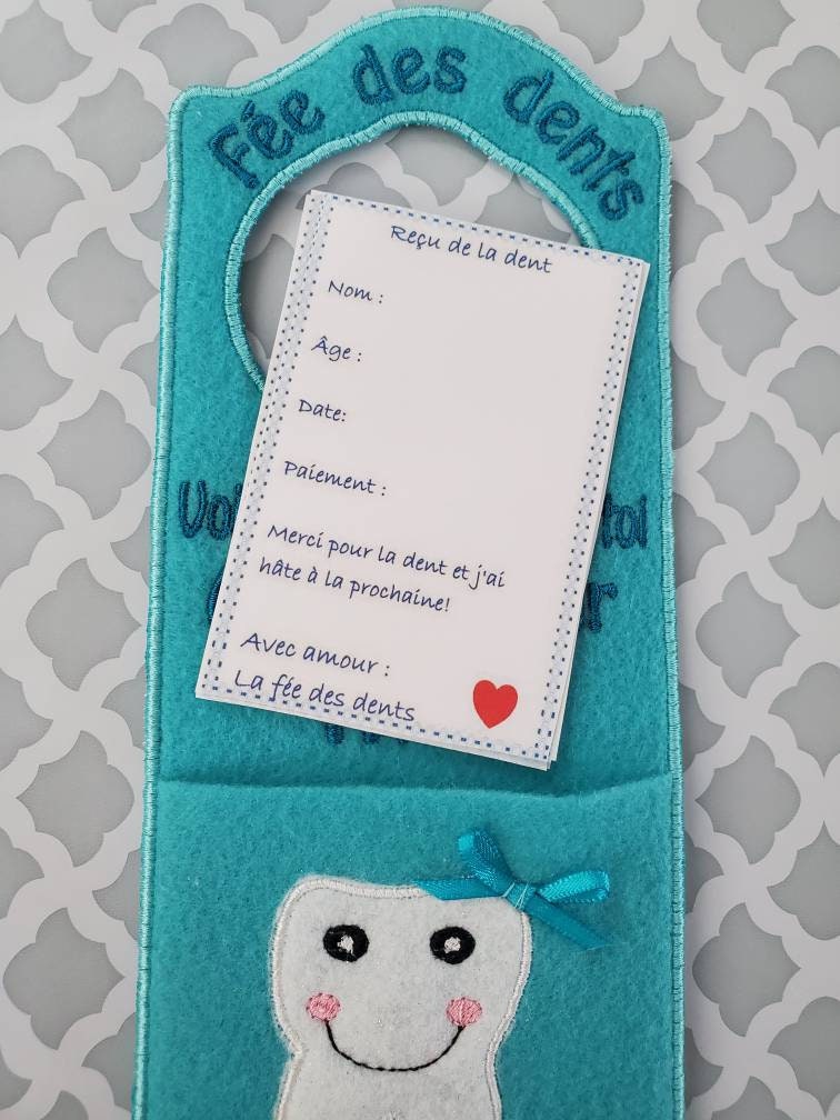 Tooth Pocket Holder Tooth Fairy - Etsy Canada