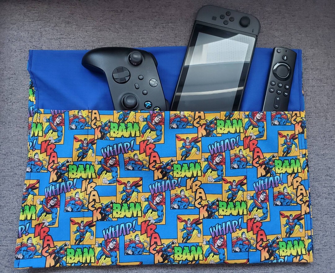 Couch Caddy- Remote , Book , Controller Holder- Girls Boys Variation - Etsy