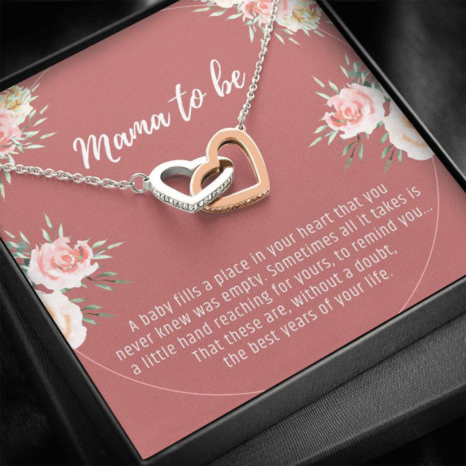 First Time Mom Pregnancy Gift Necklace With Message Card | Etsy First Time Mom Pregnancy Gift Necklace With Message Card | Etsy