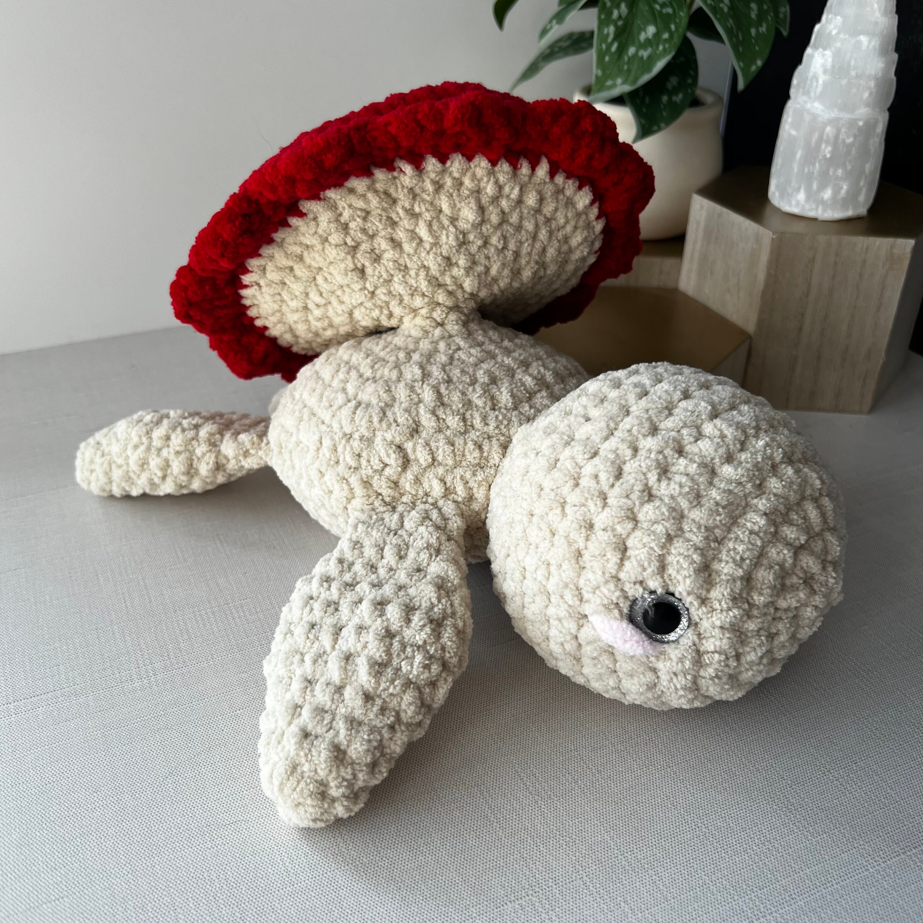 Penny the Turtle Pattern, Low Sew Crochet Pattern, Crochet Fidget Toy ...