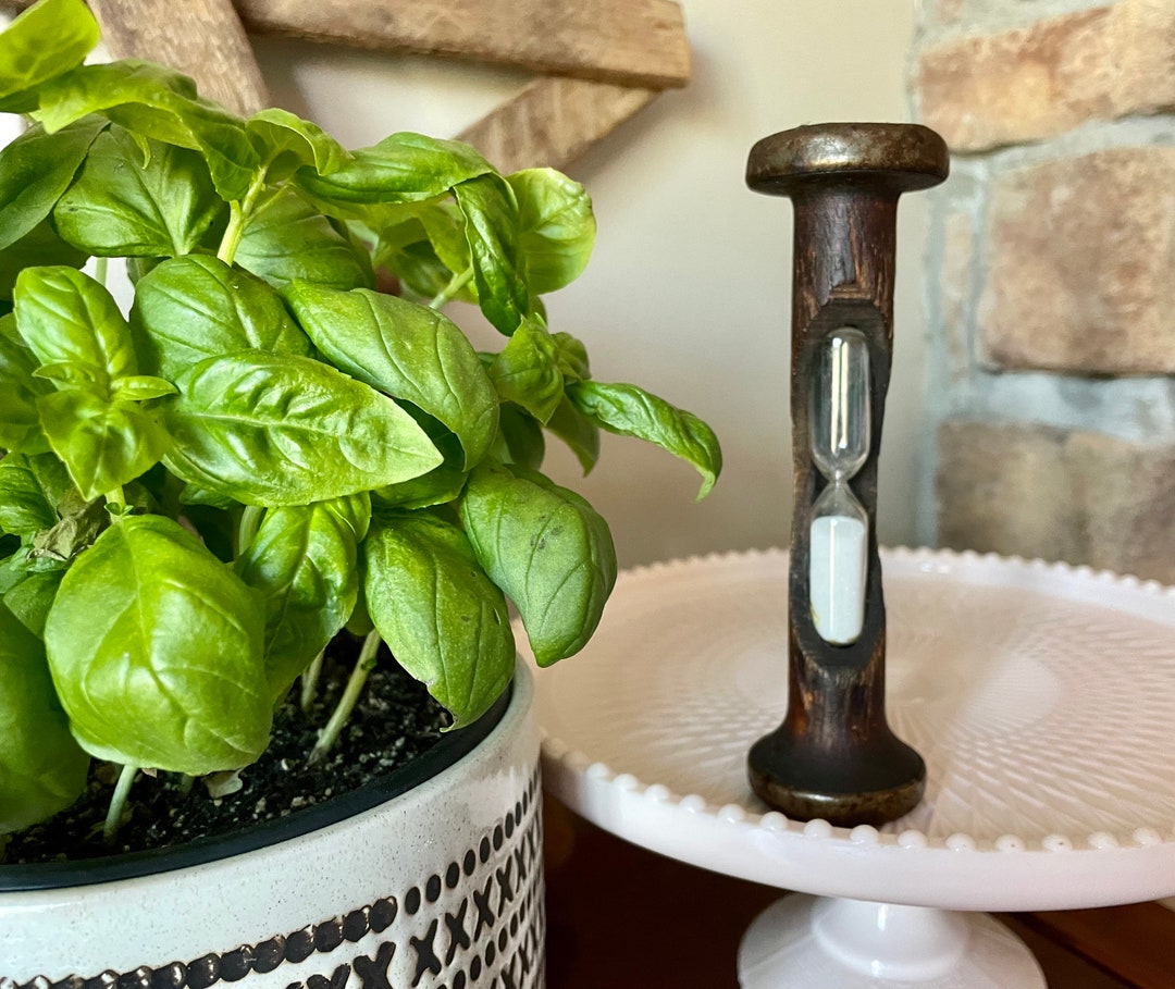 Vintage Wooden Textile Bobbin Egg Timer, Wooden Upcycle Industrial ...