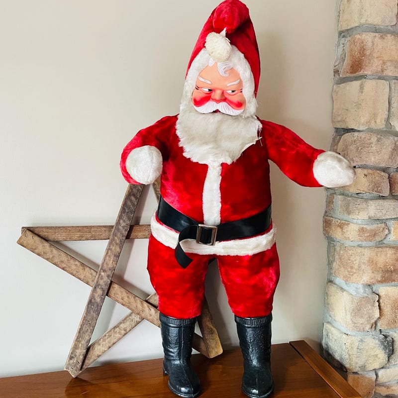 Large Santa Dolls - Etsy