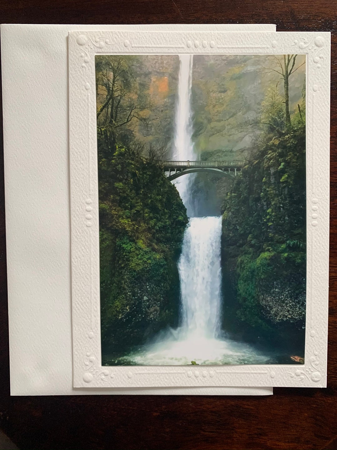 Multnomah Falls - Greeting Card - Etsy