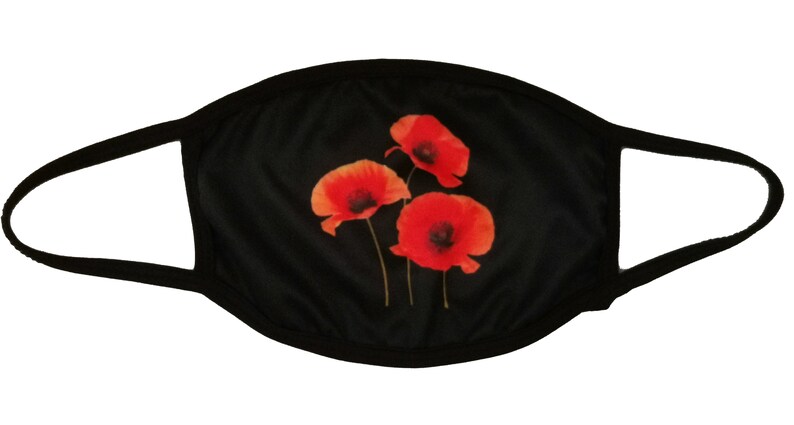 Poppy Face Mask Unisex Adults UK - Etsy Canada
