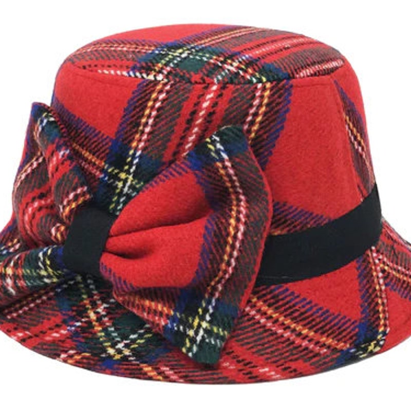 Women Plaid Bucket Hat - Etsy