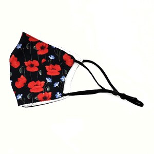 Face Mask Poppy Remembrance Day - Etsy UK